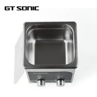 China Stainless Steel SUS304 Ultrasonic Jewelry Cleaner 100W Heating Power for sale
