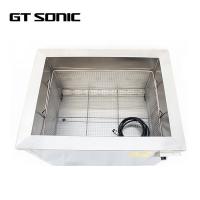 China Industrial 2400W Manual Ultrasonic Cleaner Single hearting Big Bath for sale