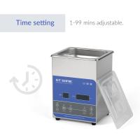 China 2L GT SONIC Ultrasonic Cleaner 100W Heat Power Small Ultrasonic Parts Cleaner for sale