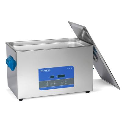 China 20 Liters Vegetable And Fruit Cleaner Machine 400W 40KHz With Digital Timer And Basket for sale