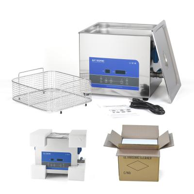 China 200W Ultrasonic Parts Cleaner For Fruits And Vegetables 13L For Industrial Parts Carburetor for sale