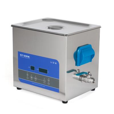 China GT SONIC 200W Ultrasonic Cleaning Machine 9L With Degas Timer for sale