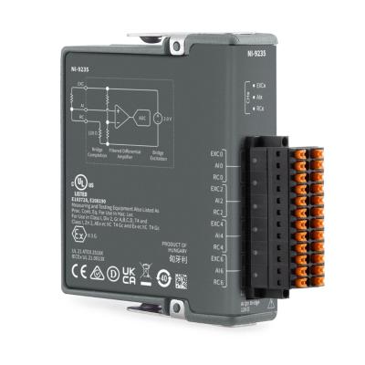 China National Instruments NI-9235 8-Channel Strain/Bridge Input Module with 10 kS/s per Channel and 120 Ω Quarter-Bridge for sale