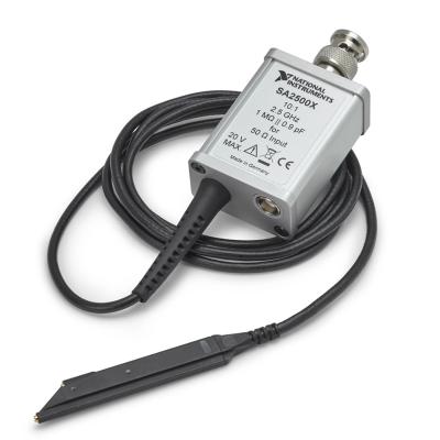 China National Instruments SA2500X Oscilloscope Probe 2.5GHz Bandwidth 10X Attenuation BNC Connector for sale