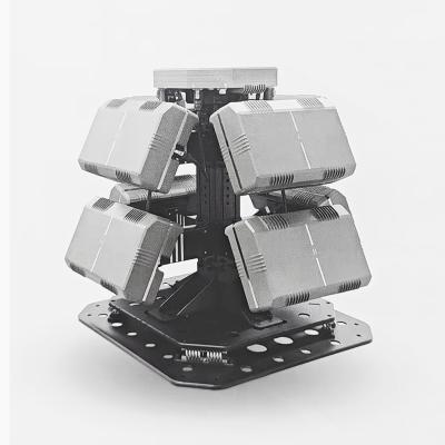 China Vehicle-Mounted Four-Face Array Anti-Drone Device AT-625 360 Degree Drone Detection and Countermeasures for sale