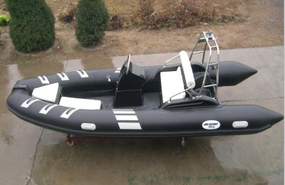 China 2022   hard bottom PVC boat   rib480C with side console  more colors for sale