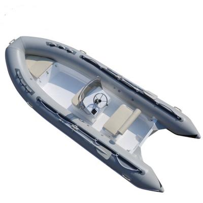 China 2022 simple version big space 17ft  cheap price rigid hull inflatable rib boat rib520A for sale