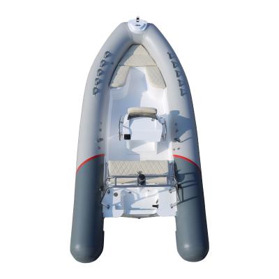 China 2022  new type 5.2m  rib boat with steering system with sundeck center console boat rib520E for sale