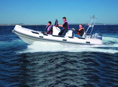 China 520cm Orca Hypalon tender   big width  inflatable rib boat  rib520A with sunbed center console rear cabin CE certificate for sale