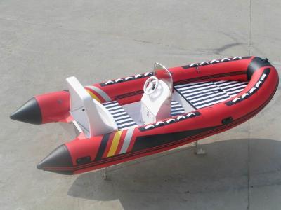 China 5.2m Korea PVC colorful  big sunbath panel  inflatable rib boat  rib520B with  center console for sale