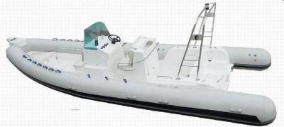 China Inflatable Speed Boat With Big Sunbath Bed , 8.5m Orca Hypalon Rib Boat for sale