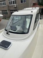 China 2023 new 27ft fiberglass hull  boat for fishing and relaxing with cabin for sale