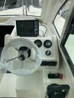 China 2023 new 27ft fiberglass hull  boat for fishing and relaxing with cabin for sale