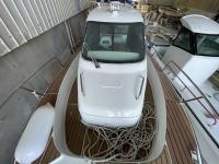 China 2023 new 25ft FRP Half top fishing boat with cabin in cheap price for sale