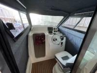 China 2023 new 7.6m fiberglass  fishing boat for relax and recreation with cabin for sea for sale