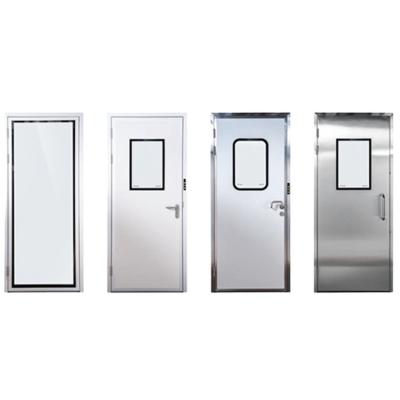 China Lab Equipment Stainless Steel Cleanroom Door for sale