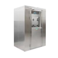 China Stainless Steel Air Shower with Recirculated Filtered Air Designed to Ensure Optimal Cleanliness in Sterile Environments for sale