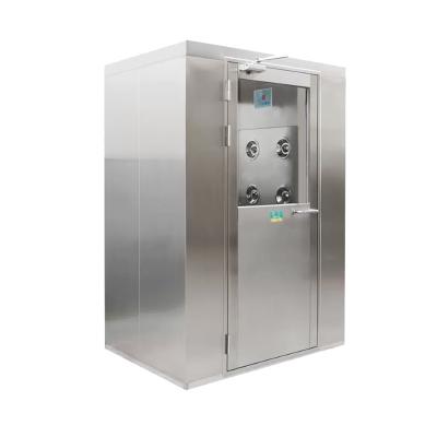 China Stainless Steel Air Shower with Recirculated Filtered Air Designed to Ensure Optimal Cleanliness in Sterile Environments for sale
