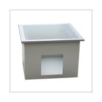China Lab Clean Room HEPA Box Customized Size GMP HEPA Air Filter Damper  Terminal Outlet for sale