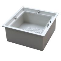 China Lab Clean Room HEPA Box Customized Size GMP HEPA Air Filter Damper  Terminal Outlet for sale