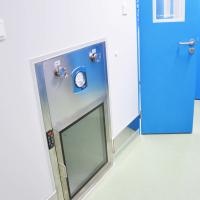 China HEPA Filter 900mm Dynamic Pass Box In Pharma Pass Through Box For Clean Room for sale