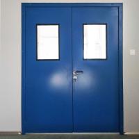 China Stainless Steel Clean Room Door Environmental Protection Double Swing Door For Hospital for sale
