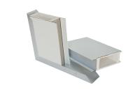 China Fire-Proof Cleanroom Panels Stainless Steel Hollow MGO Sandwich Panel for sale