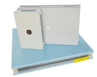 China PU Sandwich Panel For Clean Room With Low Thermal Conductivity High Safety for sale