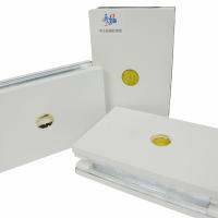 China 75mm Insulation Wall Roofing Hollow MGO / Rock Wool / Sandwich Panel For Cleanroom for sale