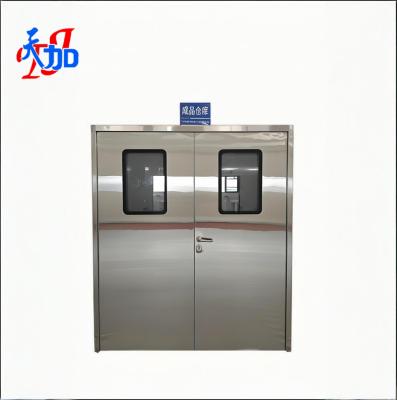 China Stainless steel / galvanized steel Low-Leakage Clean Room Door Passing Stringent Air-Tightness Tests for sale
