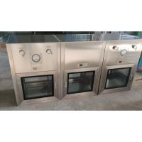 China 600mm X 600mm X 600mm Silver Pass Box Static for sale