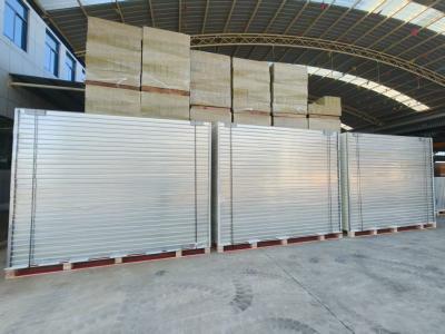 China Durable Cleanroom Panels With Magnesium And Rockwool Core Material 50mm Thickness Acid And Alkali Resistant for sale