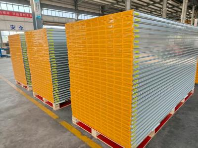 China Acid and Alkali Resistant Cleanroom Panels 0.3-0.6mm PCGI Material Depth for Clean Room Applications for sale