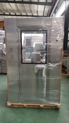 China 220V 50HZ Air Shower Featuring G3 Filter Efficiency and External Dimension 1400x1000x2250mm Providing Airborne Particle Control for sale