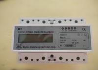 China Three Phase Four Wires Smart Din Rail Meter with RS485 or Wifi for Monitoring the Energy for sale