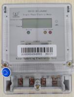 China Single Phase LoRaWAN Energy Meter Remote ON/OFF Control Build in Relay for sale