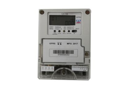 China Single Phase Smart Electric Meters for Automatic Remote Reading System with GPRS for sale
