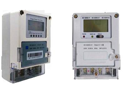 China Single Phase Two Wires LoRaWAN Smart Meter Remote Fee Control Electric Meter for sale