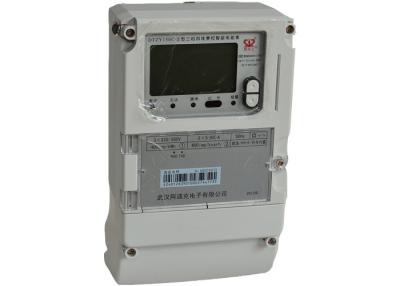 China 3 Phase 4 Wire Smart Prepaid Electricity Meters With DLMS / COSEM Protocol for sale