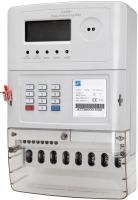 China STS Compliant Encrypted Keypad Prepayment Three Phase Electric Meter with Anti-Tampering Detection for sale