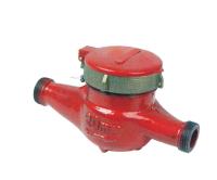China Magnetic Drive Hot Water Meter , Iron Body DN20 Smart Home Water Meter for sale
