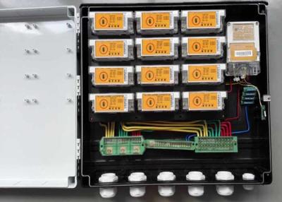 China DIN Rail Mounting PLC Power Meter Box , Keypad Split Electric Meter Box Replacement for sale