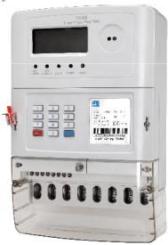 China STS Keypad Prepaid 3 Phase Prepayment Meter Digital Electric Meter for sale