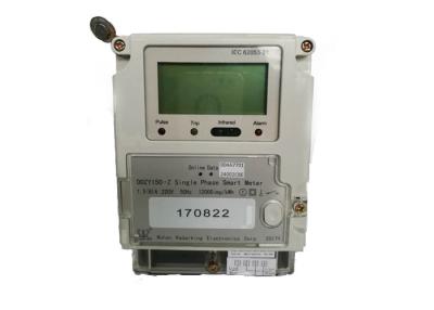 China Single Phase Multi Tariff LoRaWAN Smart Meter for Remote Meter Reading for sale