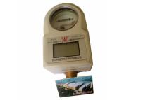 China DN15mm 20mm 25mm RF IC Card Prepaid Smart Water Meter With / Without Valve for sale