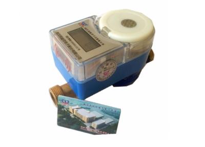 China RF Card Smart Dry / Wet Cold / Hot Prepaid Water Meter DN 15mm / 20mm / 25mm for sale