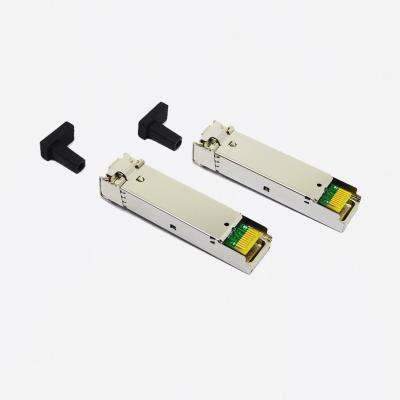 China 20km BiDi LC SMF SFP Transceiver Module , 1490nm / 1310nm 1000BASE-BX-D for sale