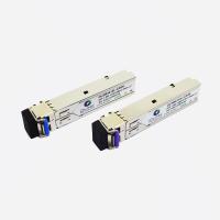 China 1490nm / 1310nm 1000BASE-BX-D , 20km BiDi LC SMF SFP Transceiver Module for sale