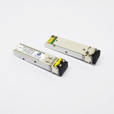 China 1000BASE-EZX SFP DOM LC SMF Fiber Optic SFP Module 1550nm 120km for sale