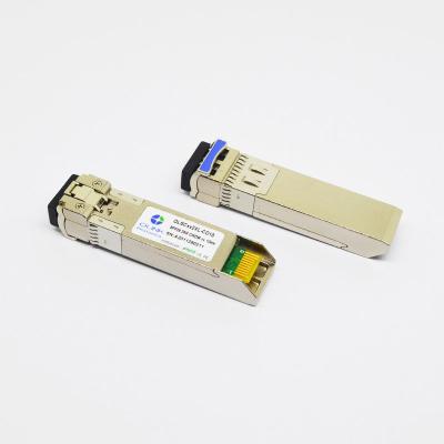 China 25G CWDM SFP28 Single Mode Fiber Transceiver 1350nm 10km DOM LC for sale